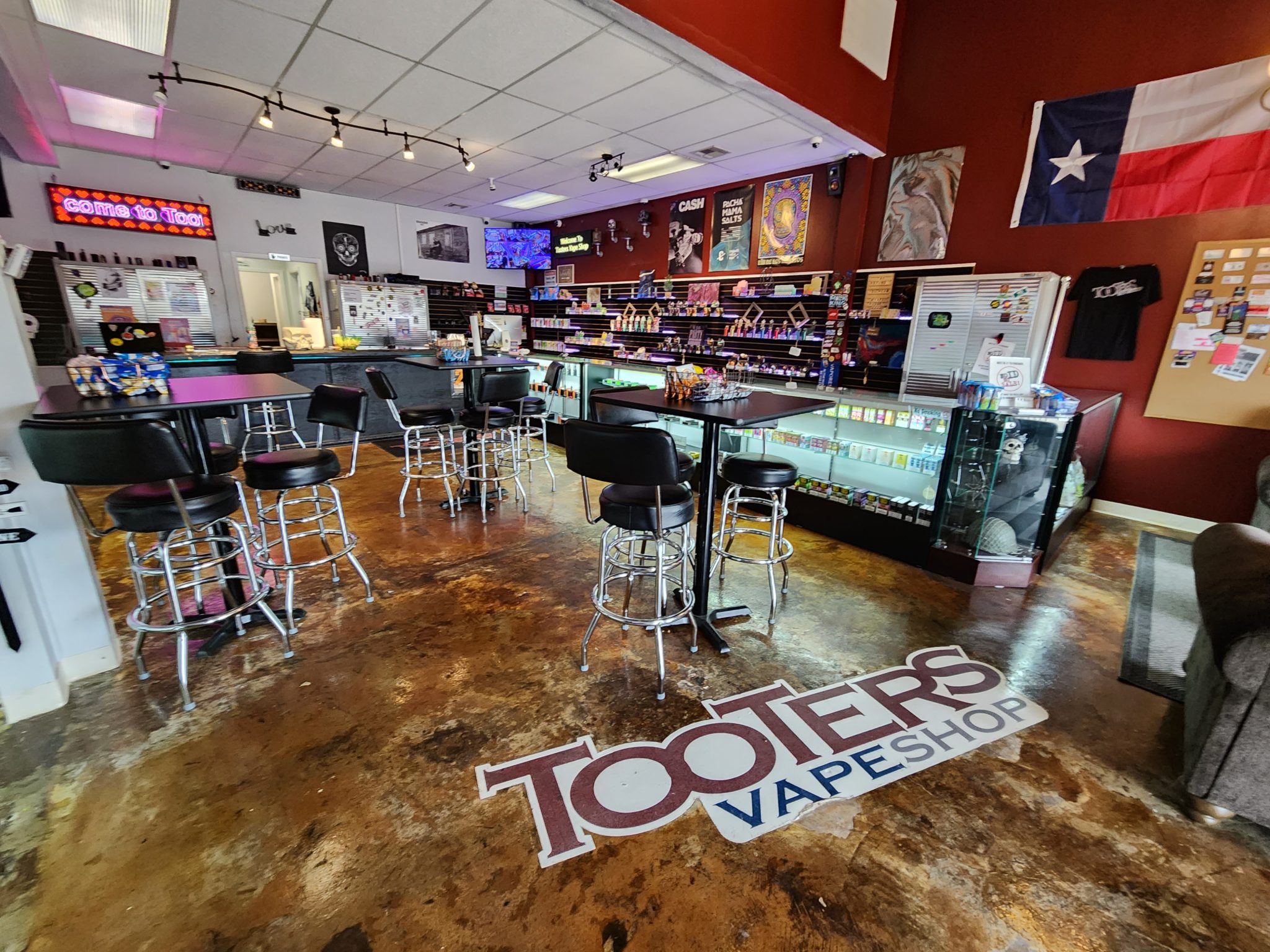 Tooters Vape Shop Welcome